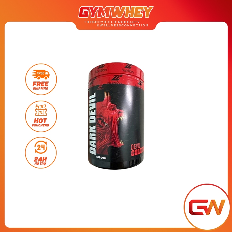 [CHÍNH HÃNG] Z NUTRITION DARK DEVIL CREATINE 600GRAM | Tăng Sức Mạnh Cơ Bắp Chuyển Hóa Năng ...