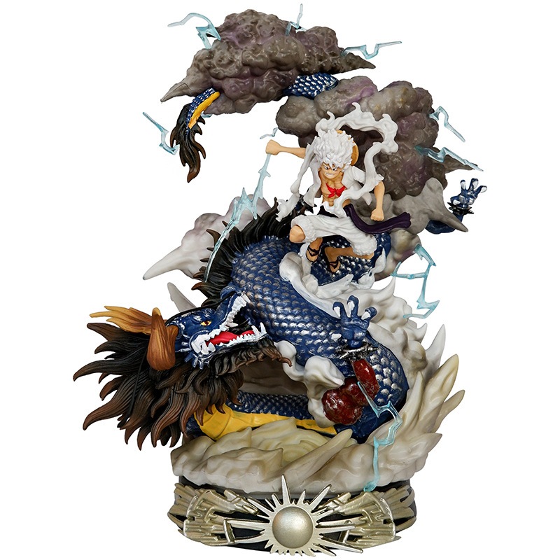 (23cm) Mô hình OnePiece - Luffy G5 tóc trắng Đấm Kaido v3 | Shopee Việt Nam