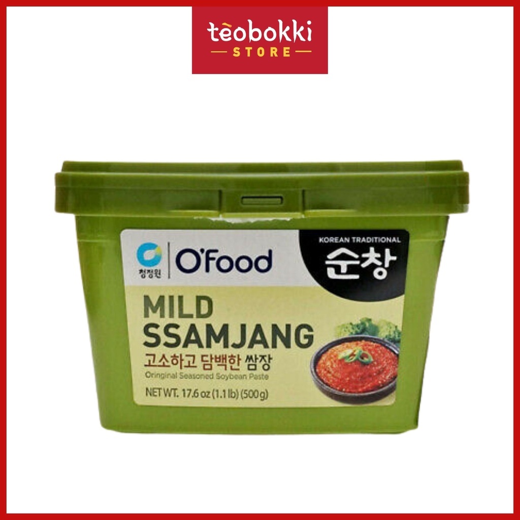 Tương trộn ssamjang, tương chấm thịt nướng truyền thống O'Food 170g, 500g | Shopee Việt Nam