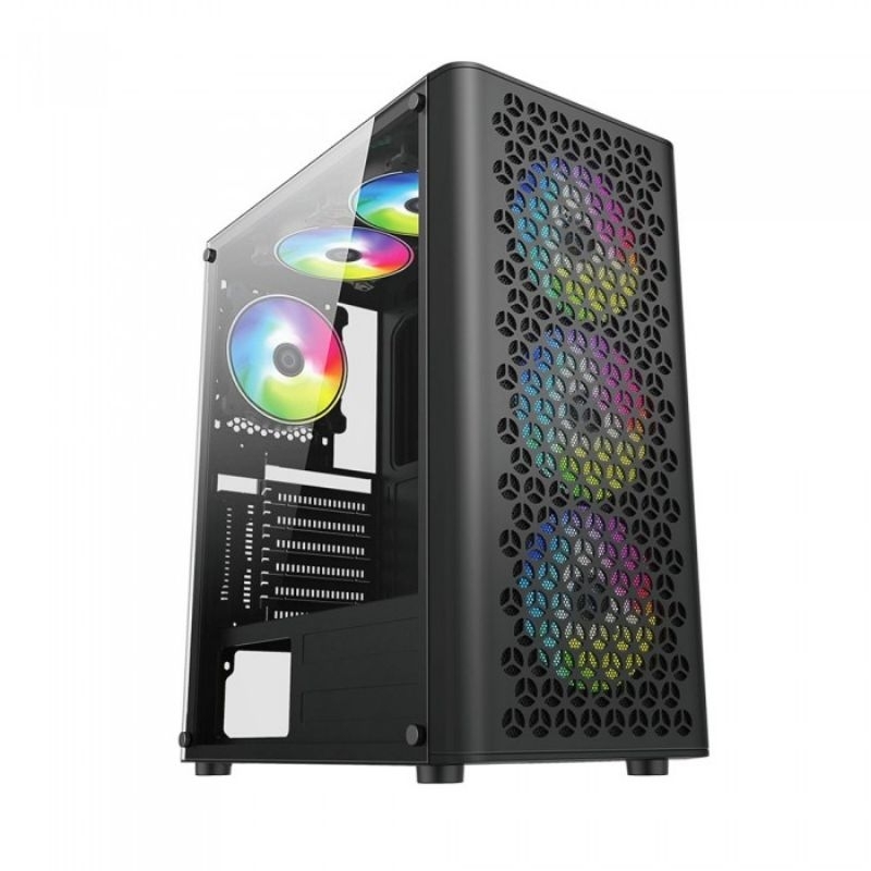 Vỏ Case Gaming Coolerplus CPC - G02 Có Sẵn 4 Fan Led RGB | Shopee Việt Nam