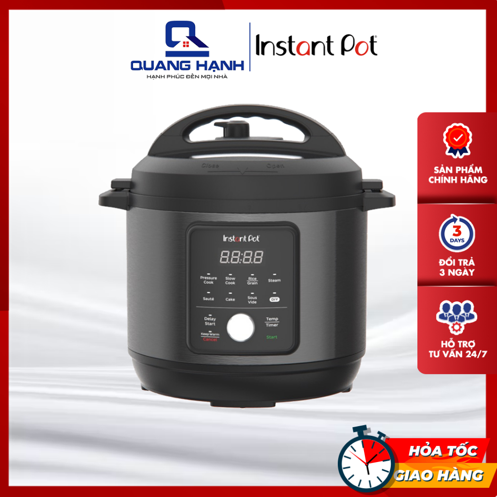 Nồi Áp Suất Điện Đa Năng Instant Pot Essential 60, Dung tích 5.7 Lít, 9 ...