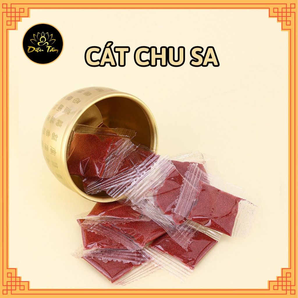 Cát Chu Sa (Thần Sa) tinh khiết không tạp chất Bột Chu Sa Phong Thủy ...