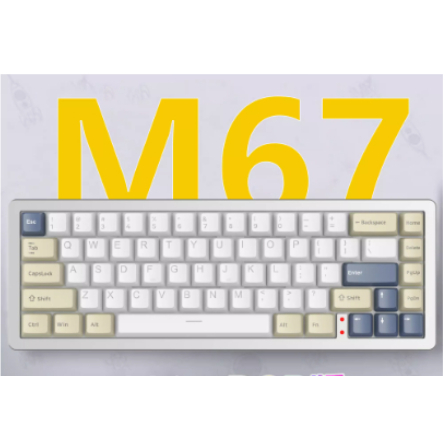 Bàn phím cơ không dây Xinmeng M67 - 3 mode kết nối - hotswap | Shopee Việt Nam