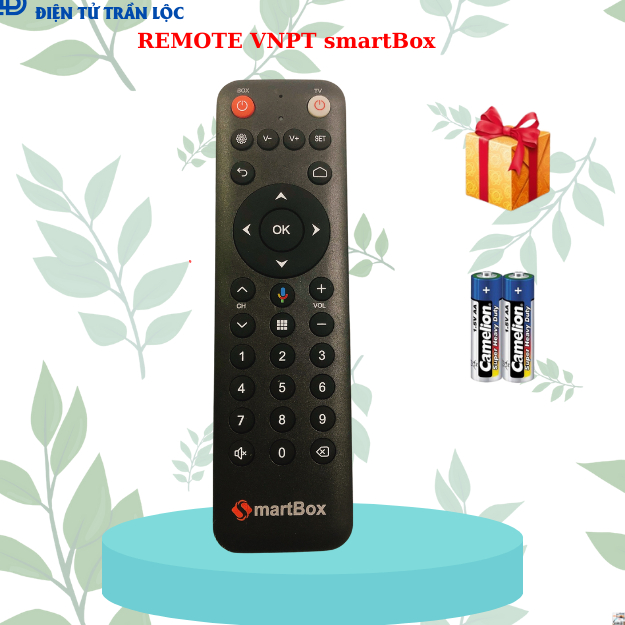 Remote điều khiển VNPT Smartbox micro điều khiển giọng nói mytv android smart box | Shopee Việt Nam