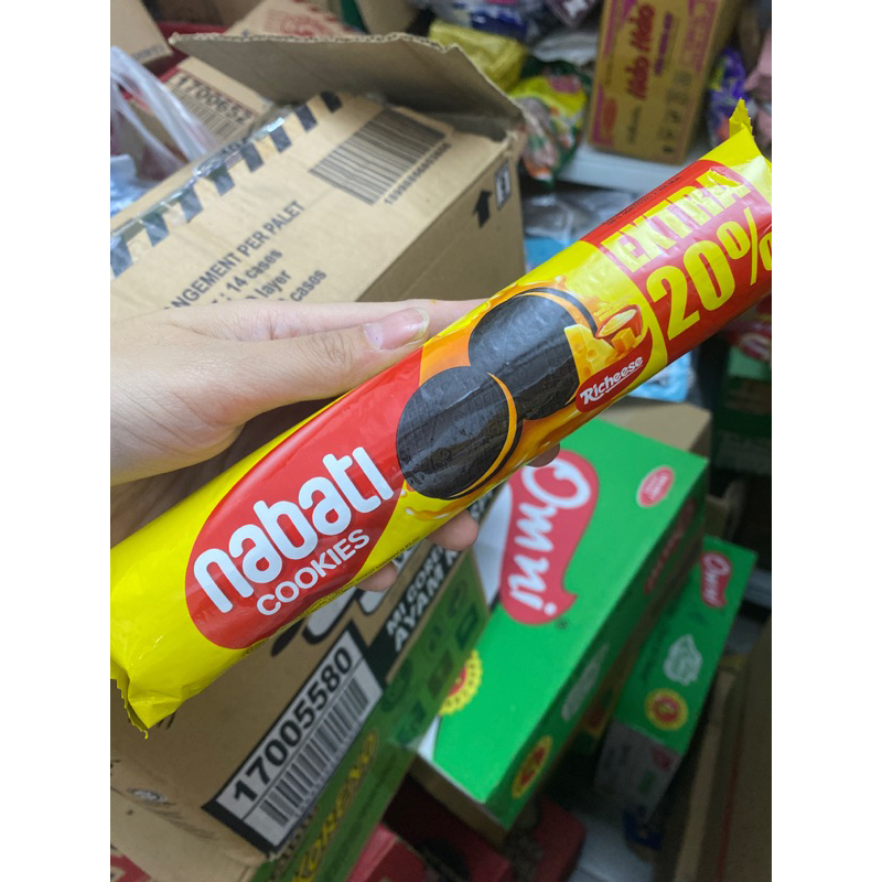 Bánh Quy Kẹp Kem Nabati Thỏi 112g | Shopee Việt Nam