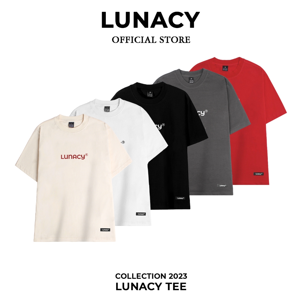 Áo Thun Local Brand Unisex LUNACY Premium 100% Cotton Basic Tee ...