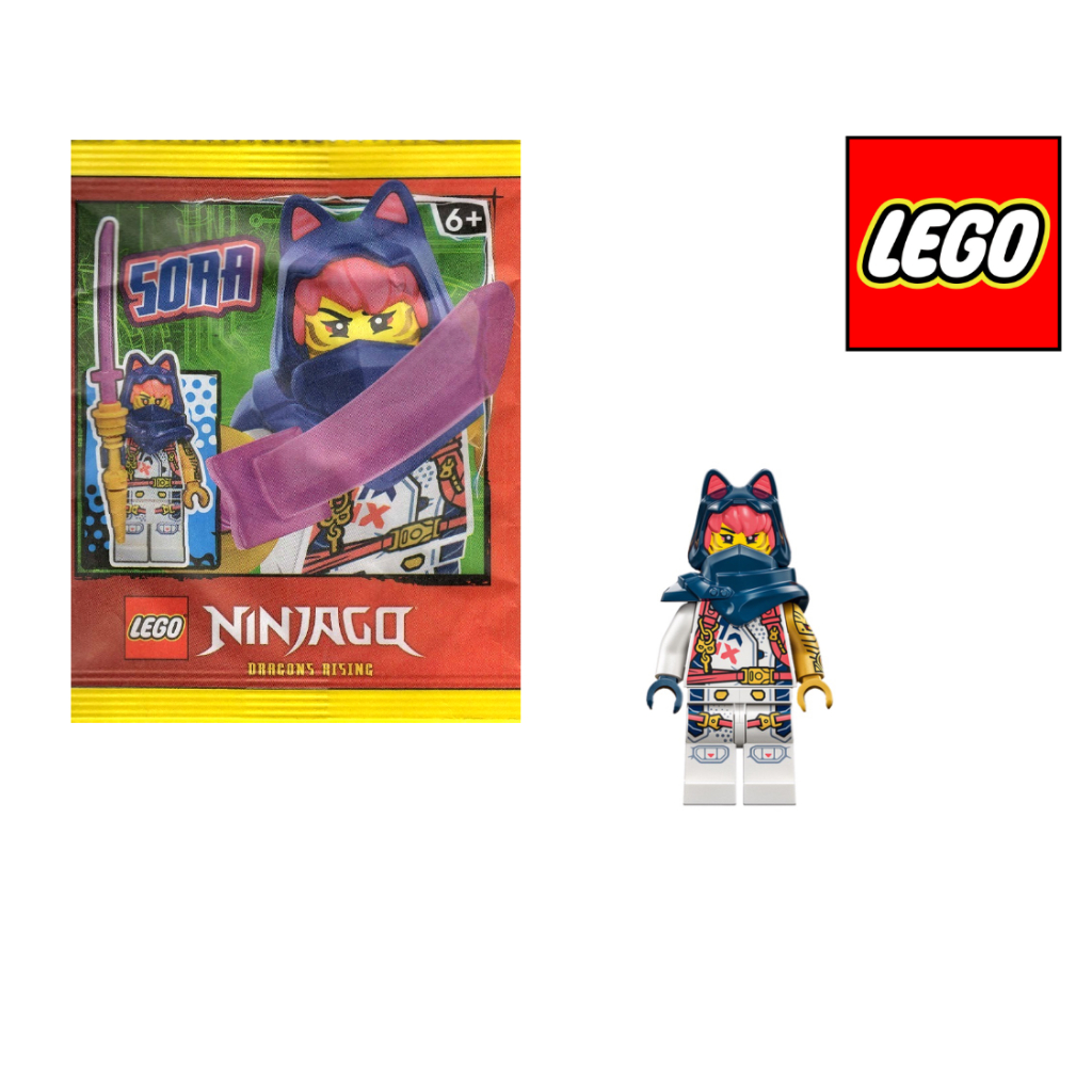 LEGO Ninjago Dragons Rising Sora paper bag - set 892312 - túi nhân vật ...