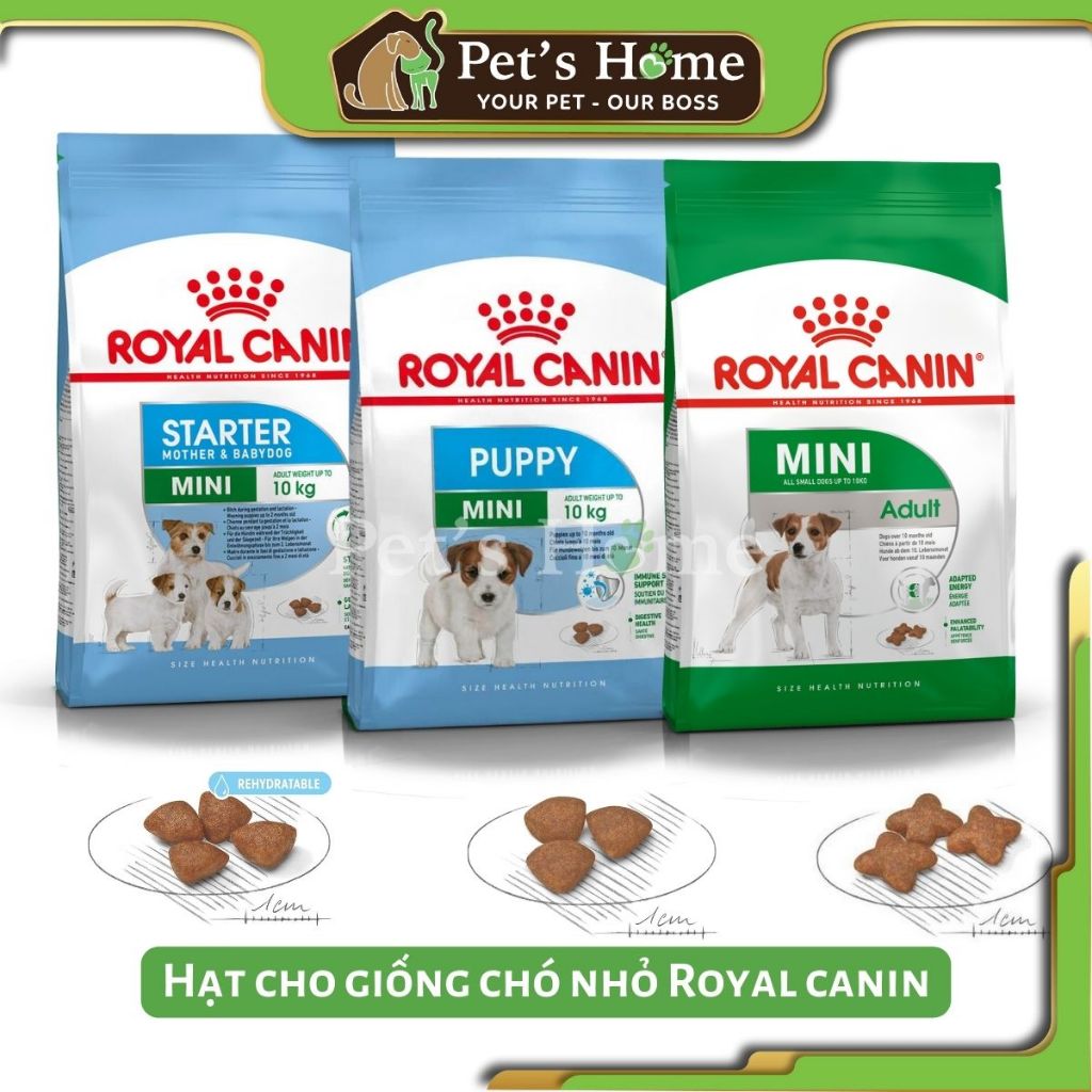 Hạt Royal Canin Mini [2kg - 800g] thức ăn cho giống chó nhỏ Pháp Mini ...