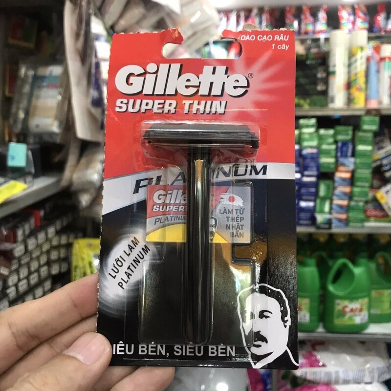 Dao Cao Râu Gillette Super Thìn Siêu Bén Siêu Bền | Shopee Việt Nam