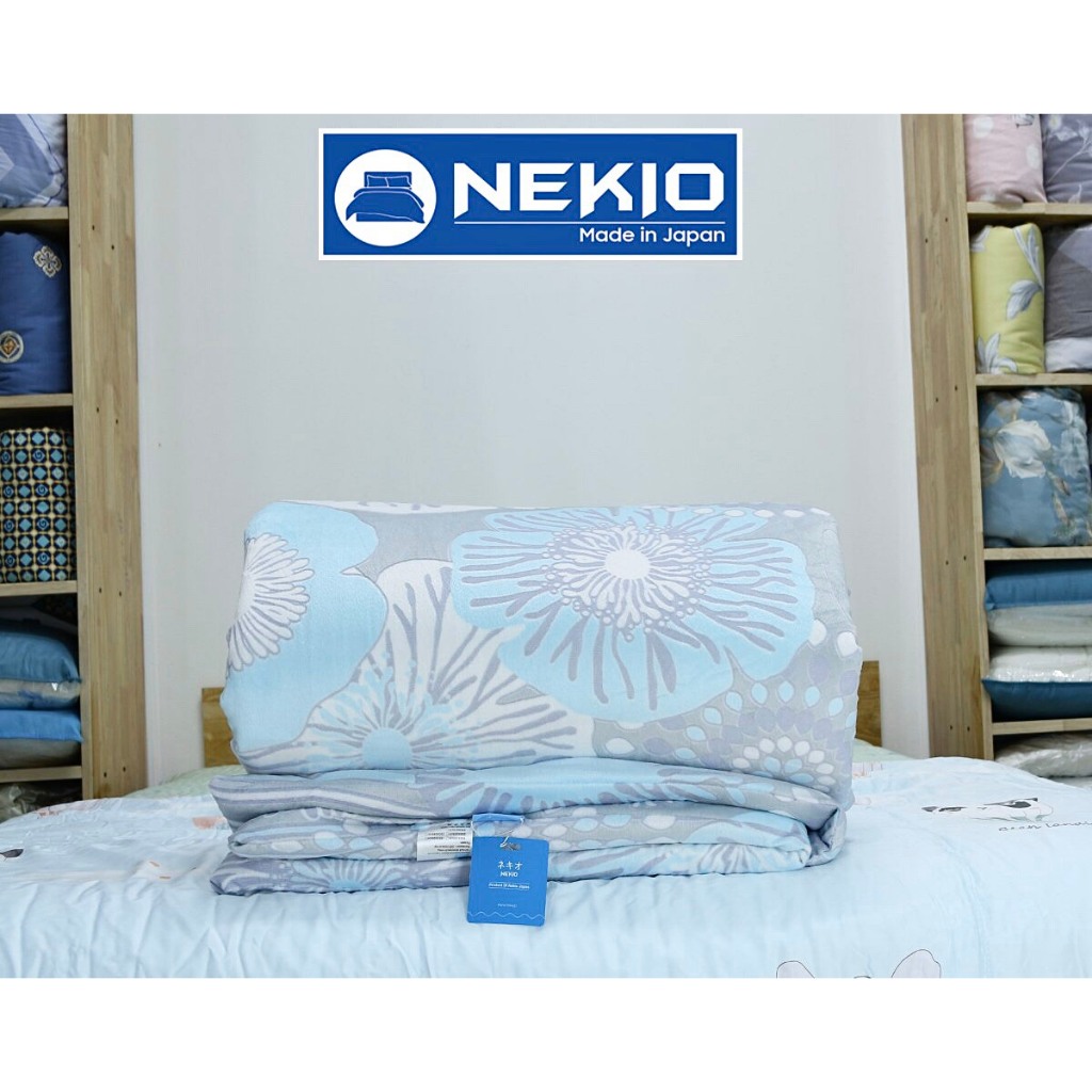 Chăn lông thỏ Queen Nekio Nhật Bản, mềm mại, nhẹ êm, ấm áp, thật tuyệt ...
