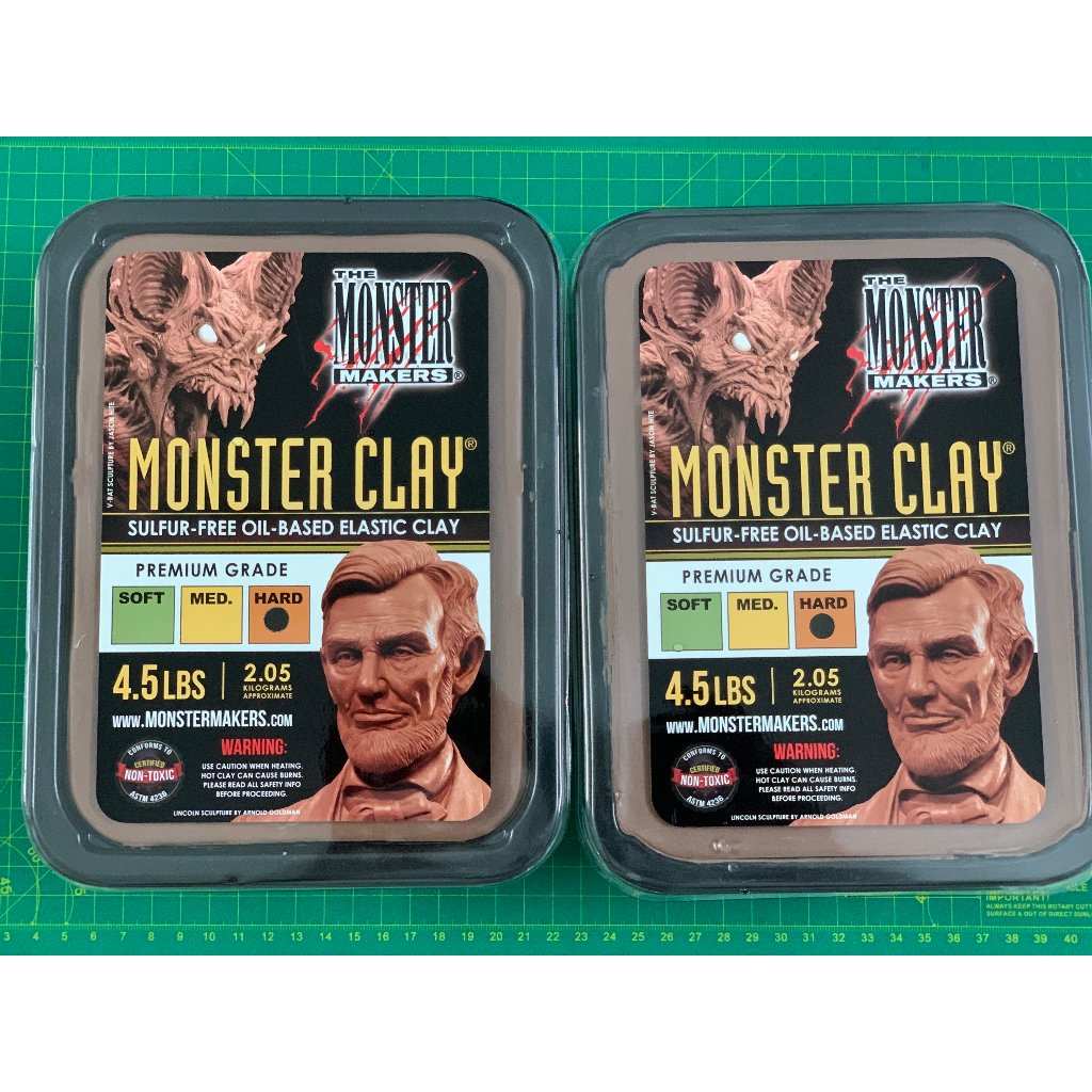 [Đất sáp dầu] Monster clay hard - Oil-based clay | Shopee Việt Nam