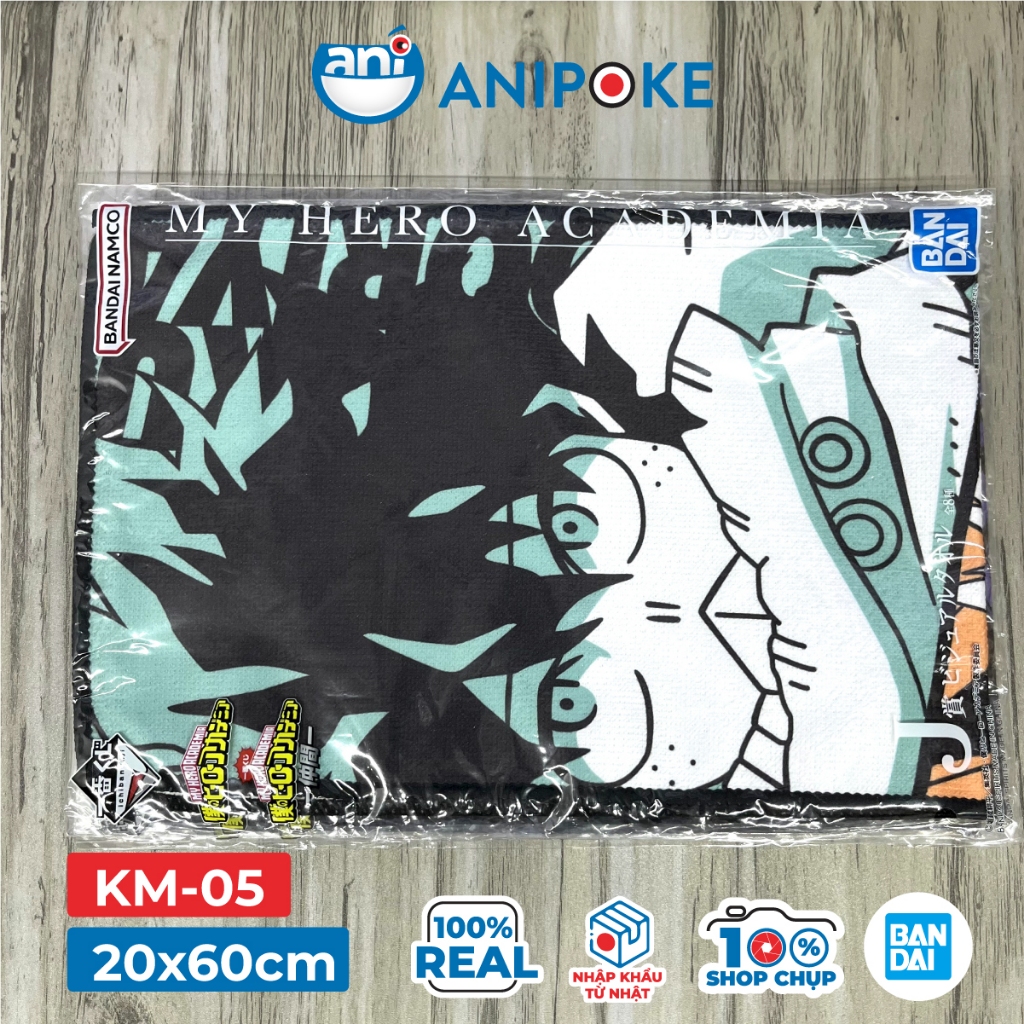 Khăn deku Hawks shoto dabi erase size M 20x60 My Hero Academia chính ...