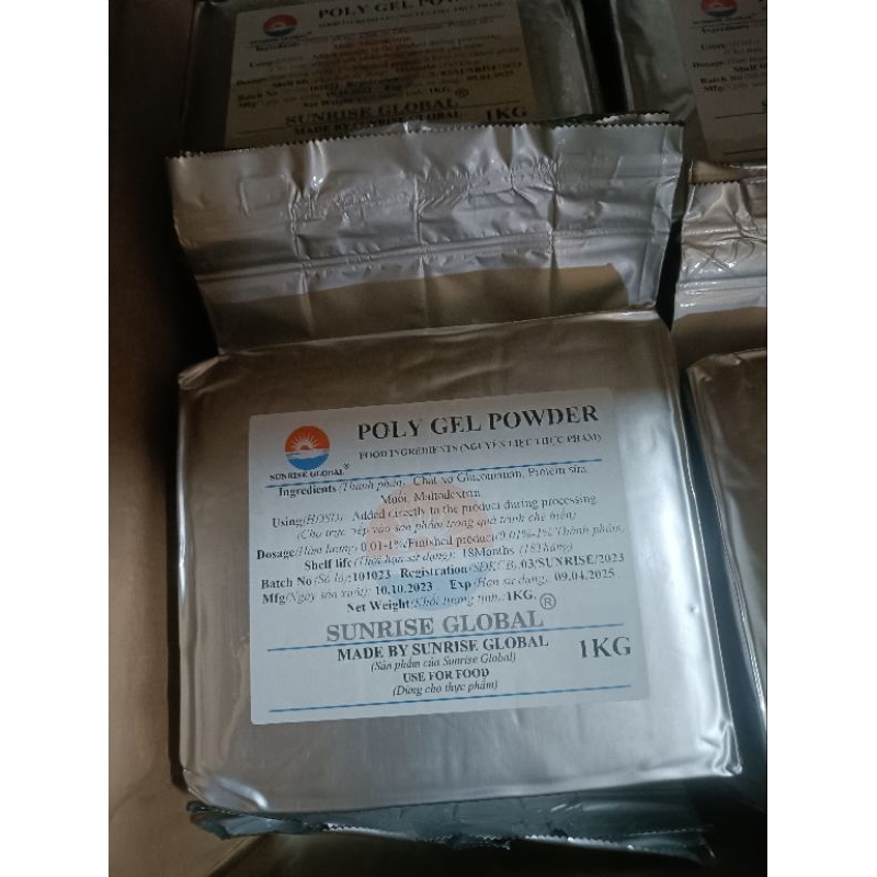 POLYGEL SUNRISE CẢI TẠO CẤU TRÚC VÀ TĂNG LIÊN KẾT CHO CÁC SP THỊT, CÁ ...