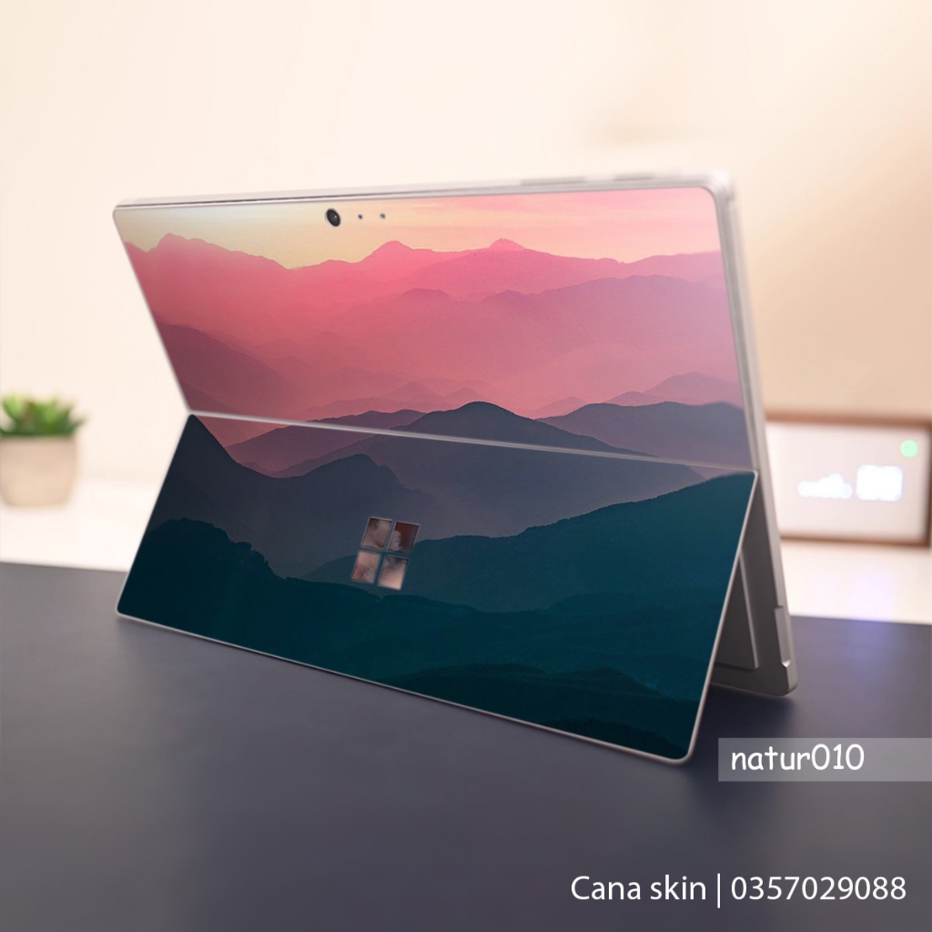 Miếng dán skin Skin dán Surface Pro / Go / Book / Laptop in hình thiên nhiên 2 (in hình theo yêu ...