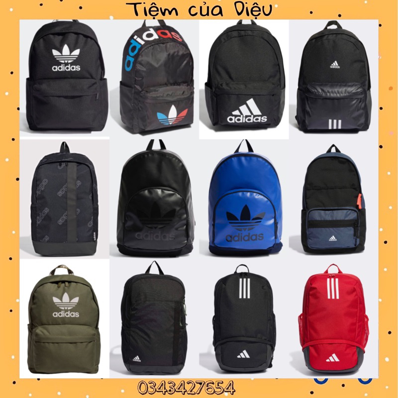 [Fake Đền Gấp 10] Balo Adidas Chính Hãng - Balo Adidas H35596 - Tiệm của Diệu | Shopee Việt Nam