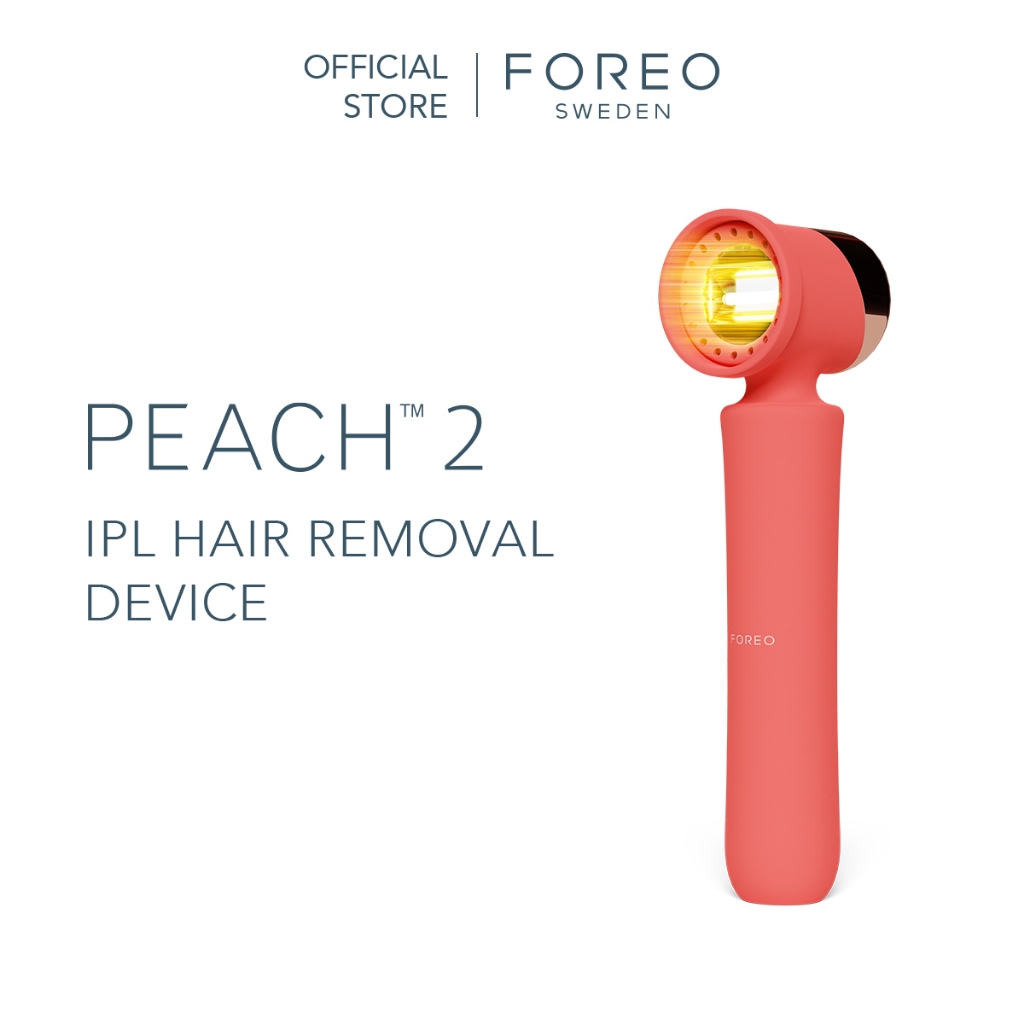 Máy triệt lông full body và mặt cao cấp FOREO PEACH 2 với công nghệ IPL ...