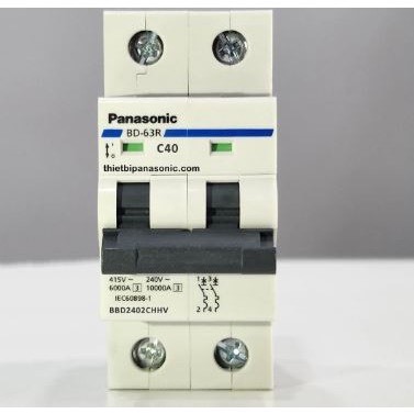 CB PANASONIC 2 PHA 25A-63A - Cầu dao tự động DIN MCB 25A-63A | Shopee Việt Nam