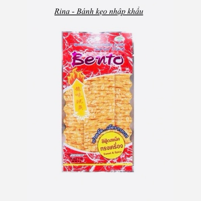 (1 gói) Mực tẩm Bento 4g Thái Lan các vị | Shopee Việt Nam