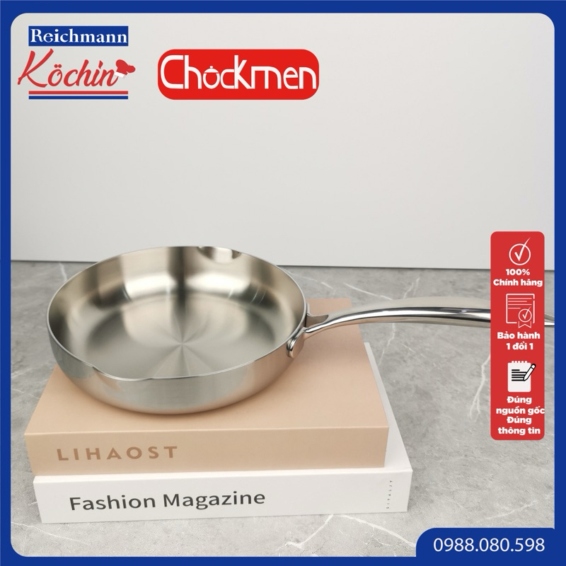 Chảo cạn Chockmen 20cm inox 304 ckm322 | Shopee Việt Nam