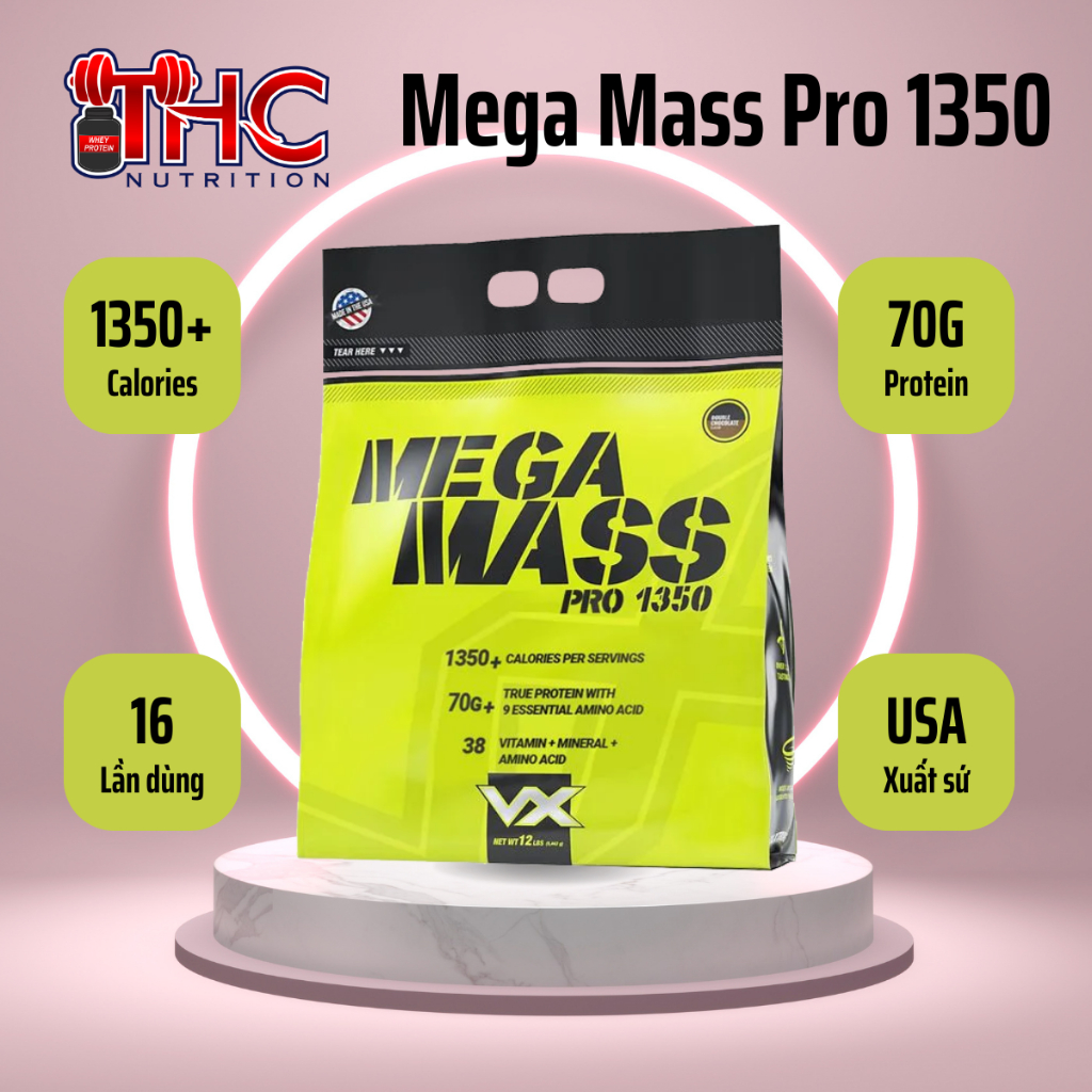 [Chính hãng]Sữa tăng tân Vitaxtrong Mega Mass 12lbs | Shopee Việt Nam