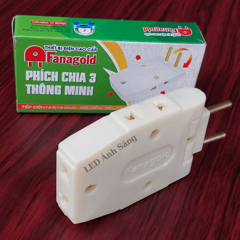 Phích Chia Nhiều Ổ Cắm Fanagold Chia 3, Chia 5, Công Xuất 2500w ...
