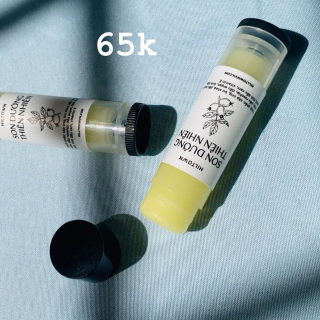 Son dưỡng tự nhiên không màu Hiltown, dưỡng môi từ thực vật 5g | Shopee ...