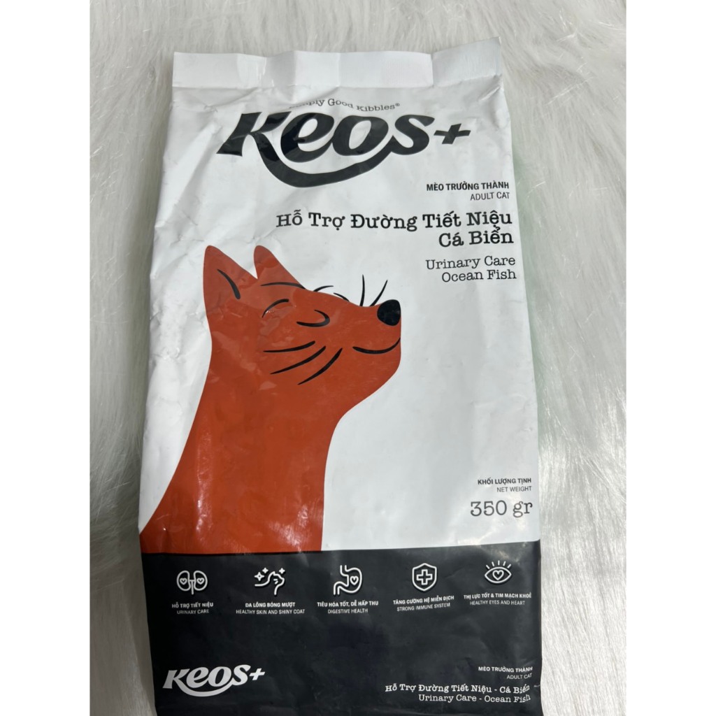 Thức ăn hạt khô cho mèo hỗ trợ tiết niệu , sỏi thận Keos gói 350g | Shopee Việt Nam