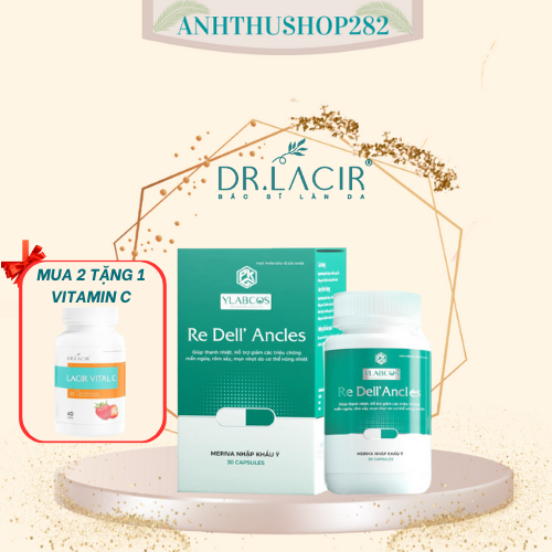 Viên uống ngừa mụn Re Dell’ Ancles Ylabcos Dr lacir chính hãng giúp thanh lọc cơ thể,cải thiện ...