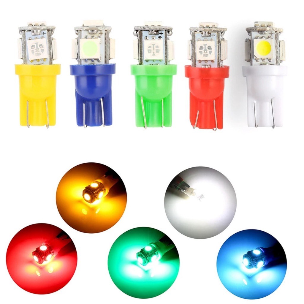 Đèn LED Demi, Xinhan Ô Tô-Xe Máy T10 6 Led Siêu Sáng (Giá 1 Chiếc ...