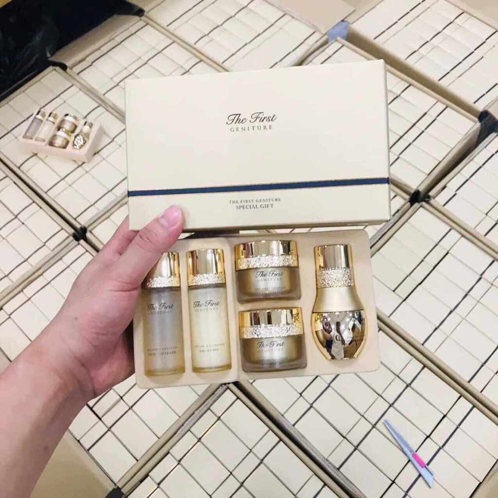Bộ Dưỡng Tái Sinh Da mini Ohui The First Geniture 5pcs Set | Shopee ...