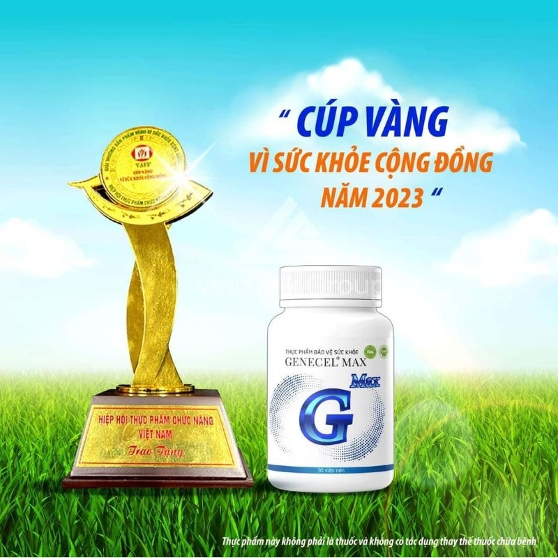 Genecel max hỗ trợ tăng cường sức đề kháng [ HÀNG CHÍNH HÃNG] | Shopee ...