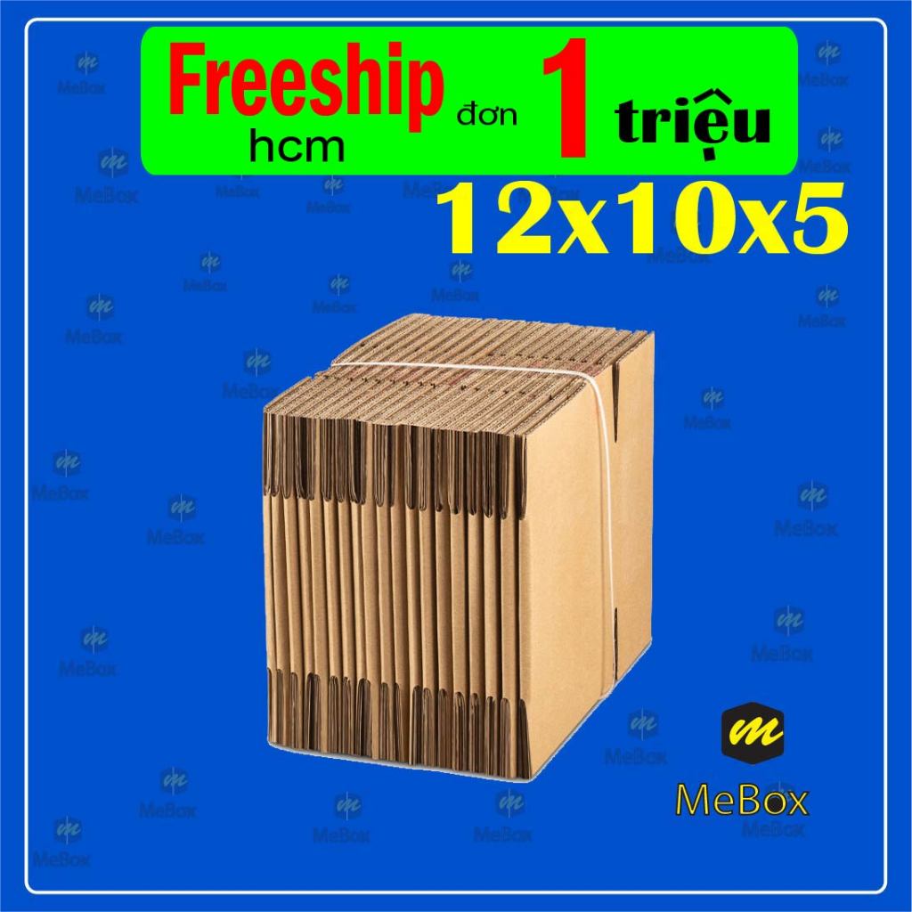 12x10x5 bộ 10 hộp carton đóng hàng | Shopee Việt Nam