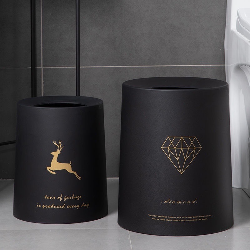 Thùng rác hiện đại kiểu dáng châu Âu loại 1 [Mẫu mới] decor, trang trí ...