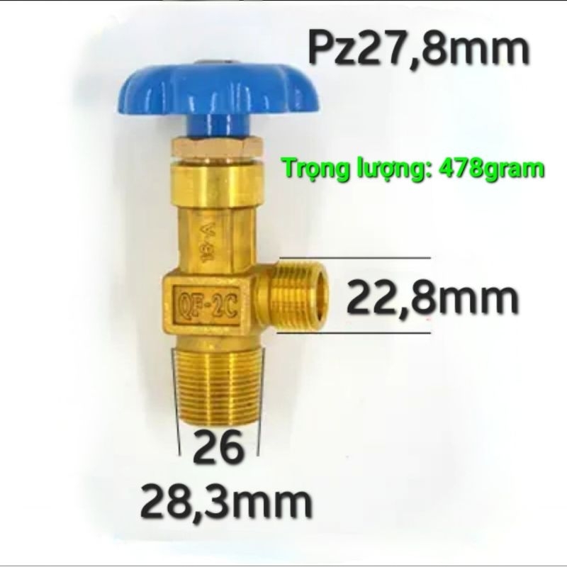 Van đầu bình khí nén QF2C_QF2A_QF2 | Shopee Việt Nam