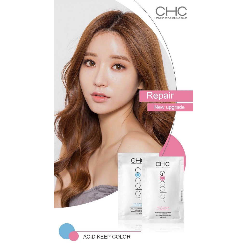 GỘI & XẢ CHC Hàn Quốc dạng GÓI - Combo 10 set | Shopee Việt Nam