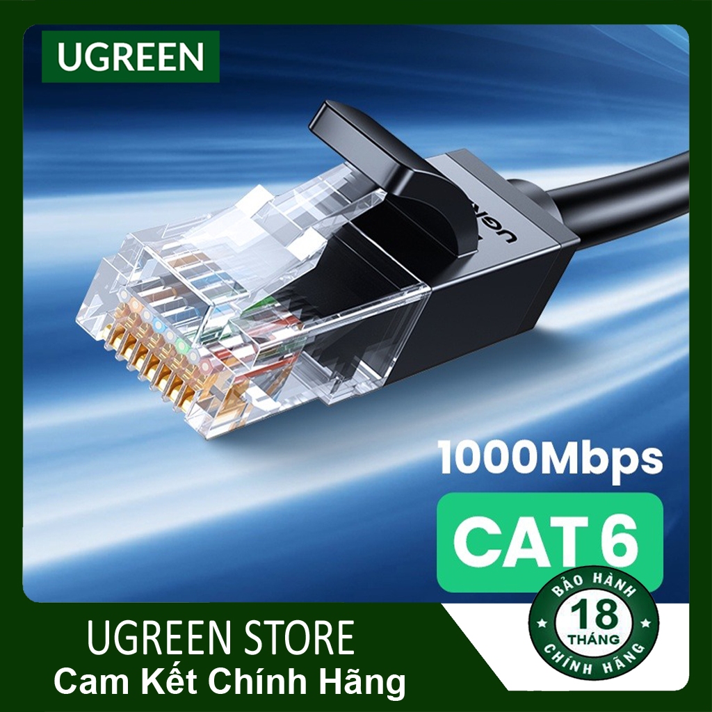 Dây Mạng Lan Cat6, Cáp Mạng Cat6 Chính Hãng Ugreen Nw102 - Tốc Độ ...