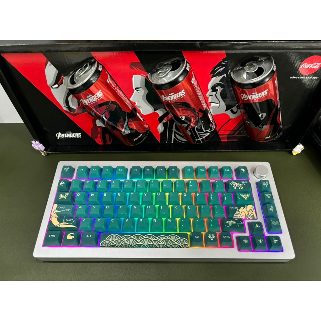 Bàn phím cơ Monsgeek M1W / M1W-SP / M1 3MODE Nhôm CNC đã mod tungcustom ...