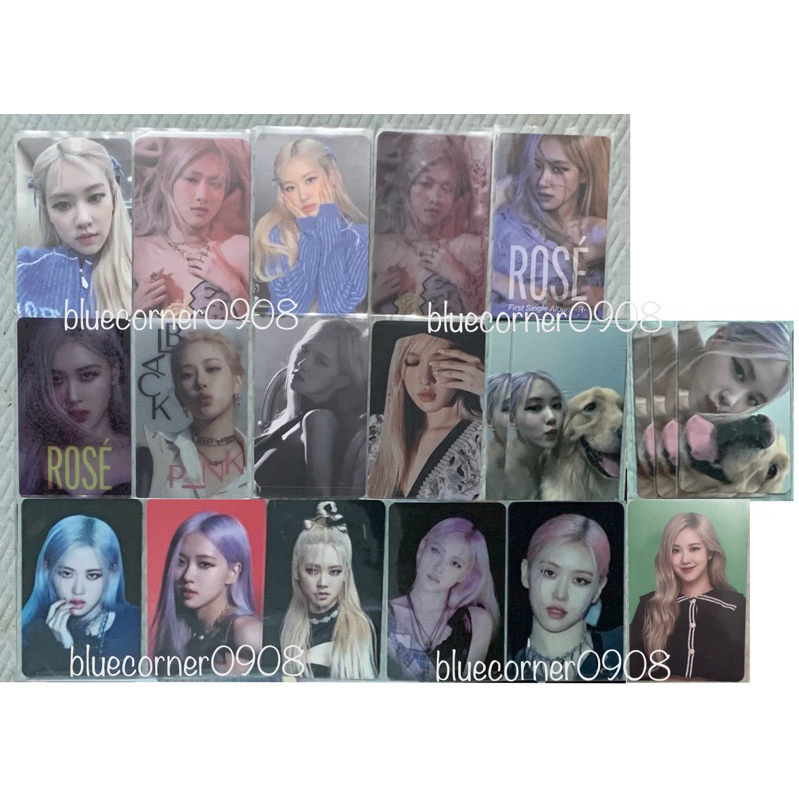 [Official] Card ảnh photocard BLACKPINK ROSÉ Preorder | Shopee Việt Nam