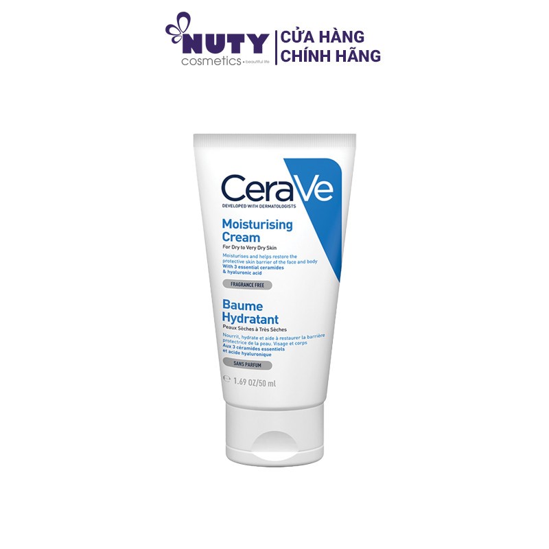 Kem Dưỡng Ẩm Cerave Moisturising Cream Dành Cho Da Khô | Shopee Việt Nam