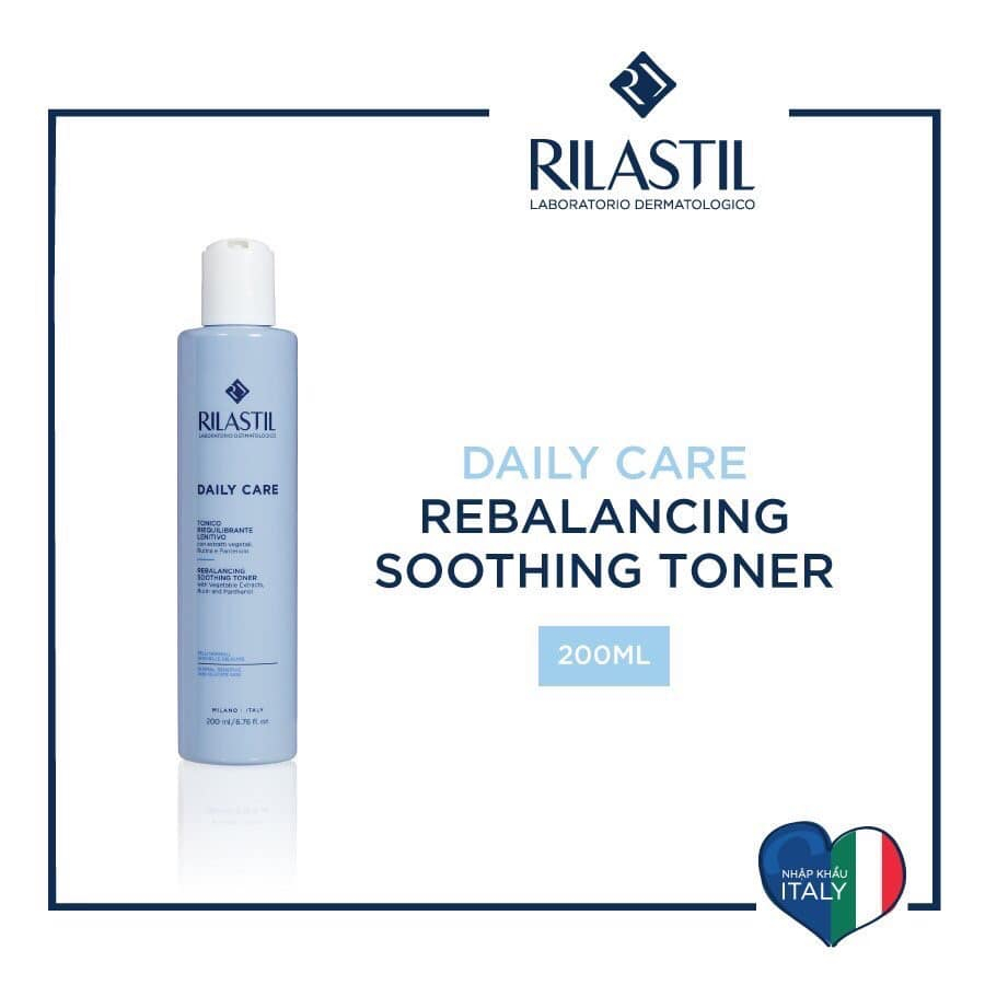 [Hàng công ty] Rilastil Rebalancing Soothing toner - Nước Cân Bằng Phục ...