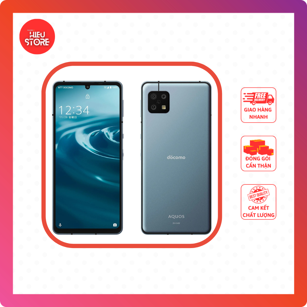 Điện thoại Sharp Aquos Sense 6: Màn hình IGZO OLED 120Hz, Snapdragon ...