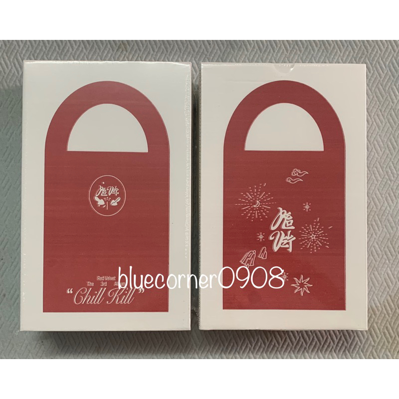 Chill kill album red velvet chính hãng bag ver nguyên seal | Shopee ...