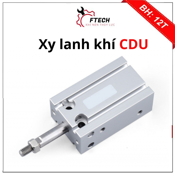 Xy lanh khí (SMC) CDU6/CDU10/CDU16/CDU20/CDU25/CDU32/CDUJB | Shopee ...