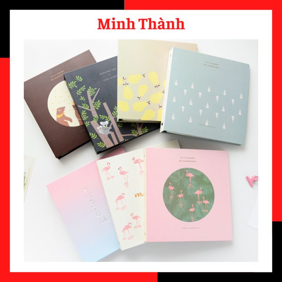 Album DIY album tự dán ảnh album tự thiết kế bìa vuông nhiều mẫu đẹp ...