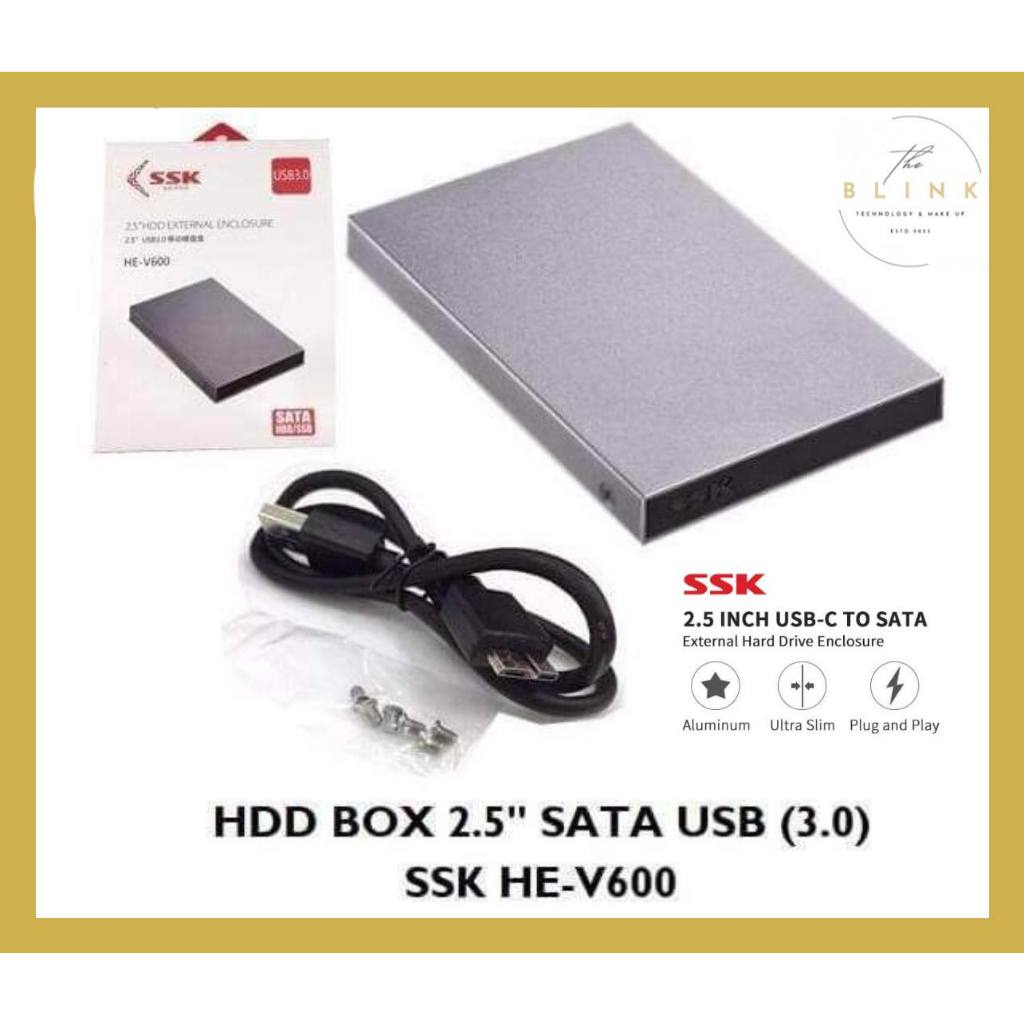 Box SSK HE-C600 / SHE 096 PRO USB 3.1 Type C - Biến HDD và SSD 2.5 Inch thành ổ cứng di động ...
