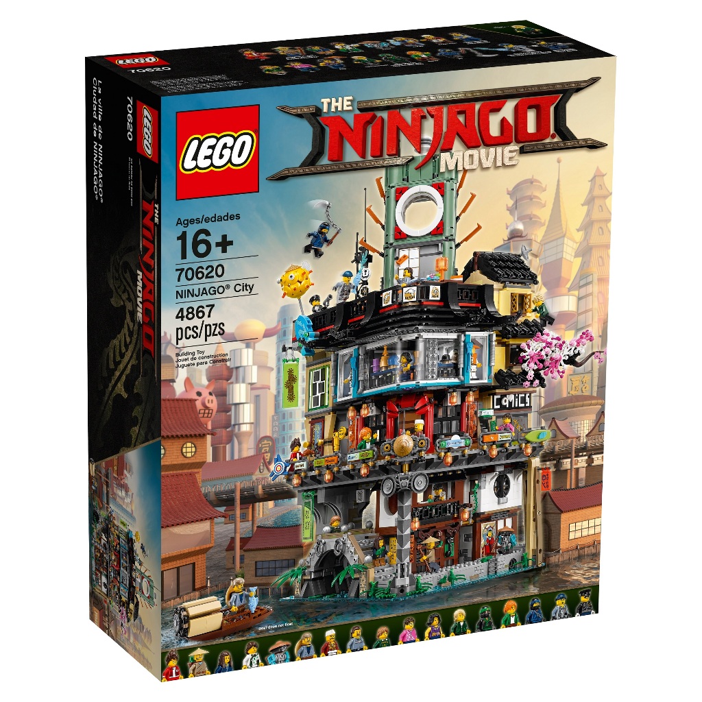 [HAPPY.BRICKS] LEGO NINJAGO 70620 - NINJAGO CITY - THÀNH PHỐ NINJAGO ...
