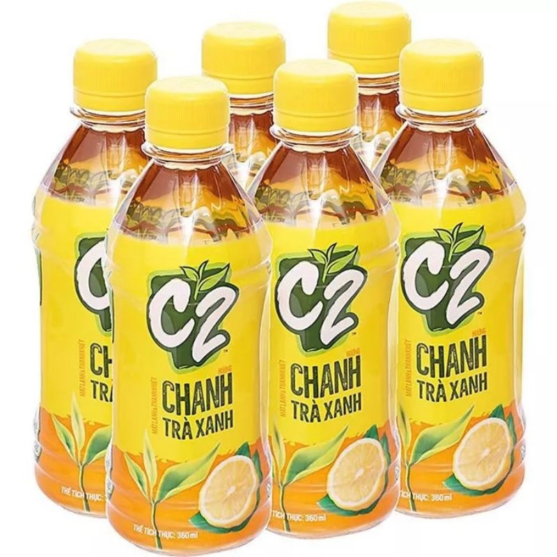 Lốc 6 chai nước C2 355ml | Shopee Việt Nam