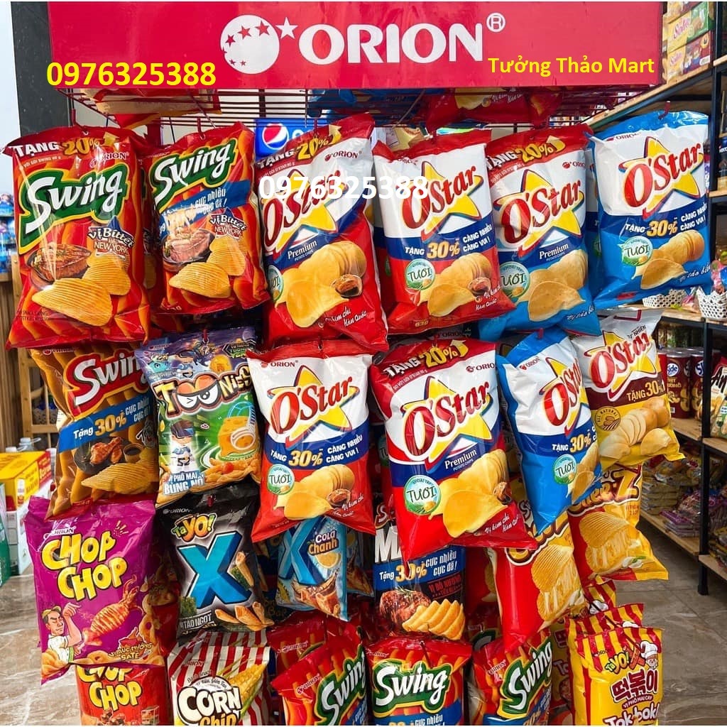 Snack BimBim ORION 32g Đủ Vị ( O'star Toonies Swing Masita )....... | Shopee Việt Nam