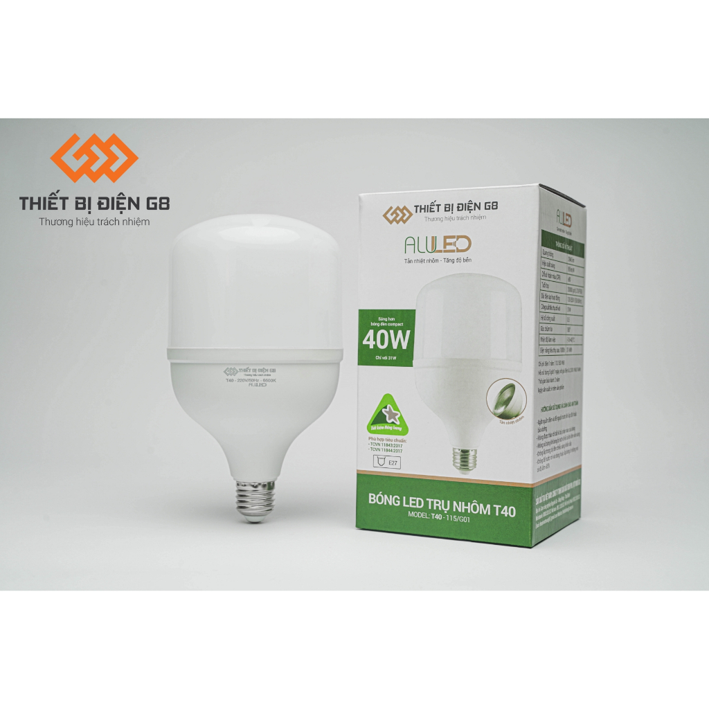 Bóng đèn led G8 đủ các công suất 60W 50W 40W 30W 20W 15W 10W 5W Aluled ...