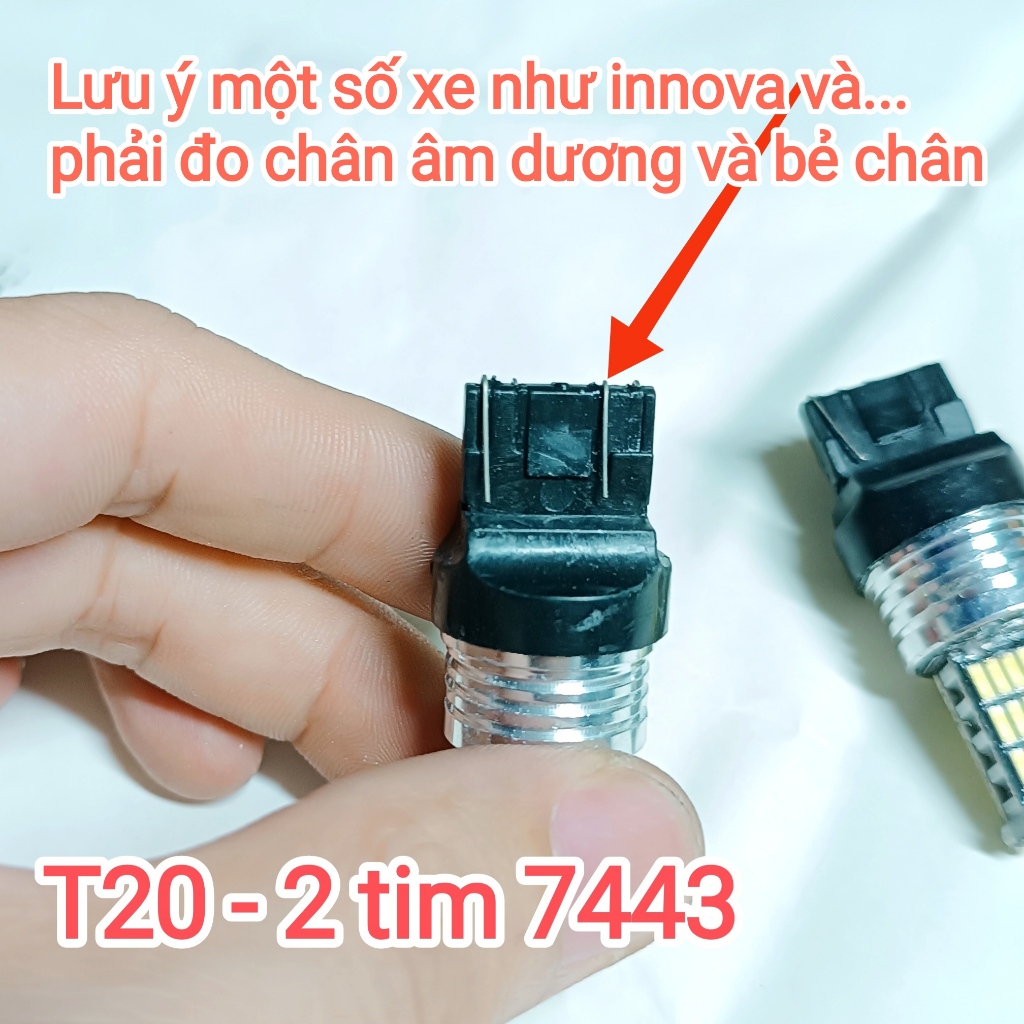 (Đủ chân bóng) Bóng đèn Led lắp ô tô đủ chân: T10, T15, T20, 1156, 1157, 3156, 3157, 7440, 7443 ...